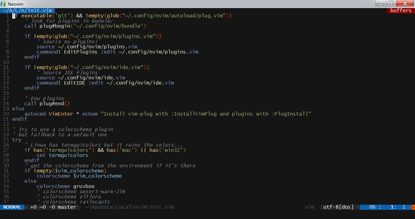 Vim Color Schemes Bens Corner