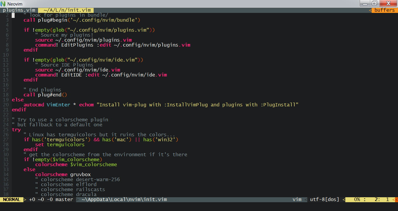 Vim Color Schemes Ben S Corner